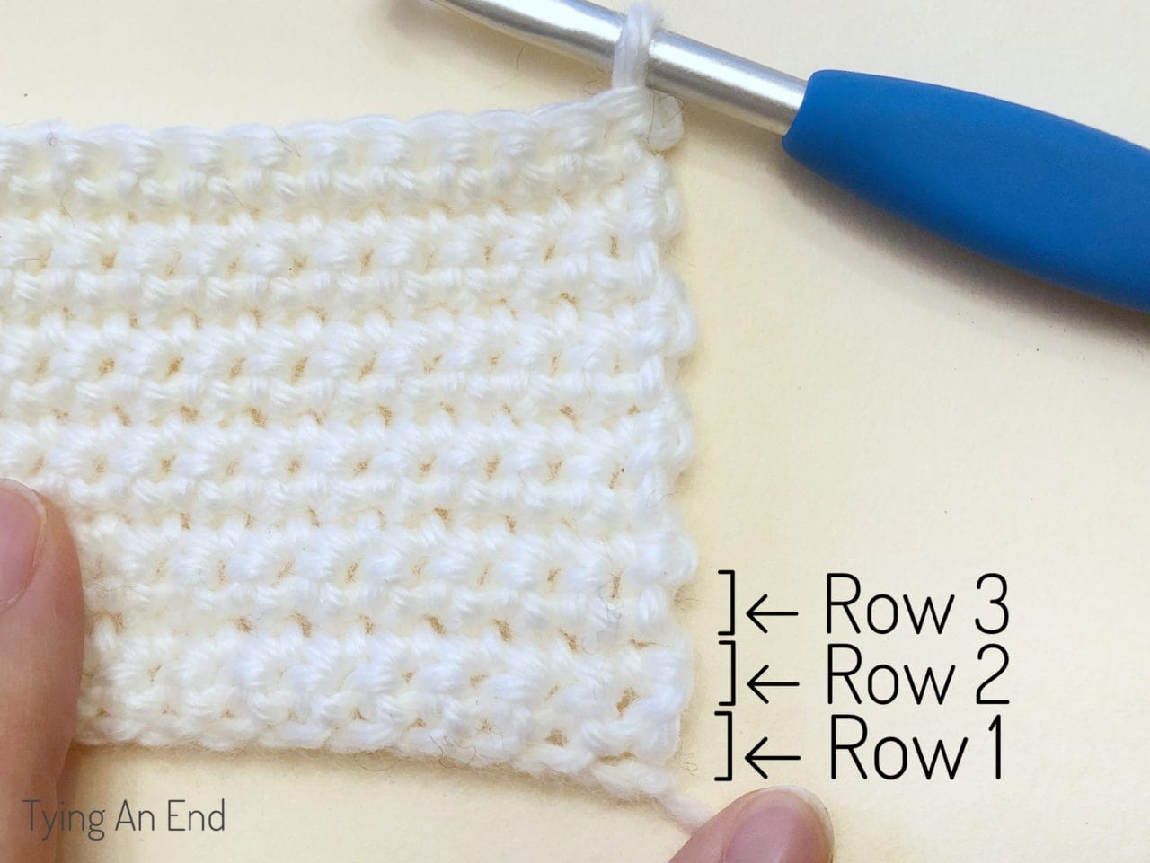 Crochet Plaid & Gift Box Square [Free Pattern] - Tying An End